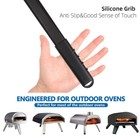 12 Inch Short Handle Shovel Kitchen Utensils Shape Pizza Turner Baking ...