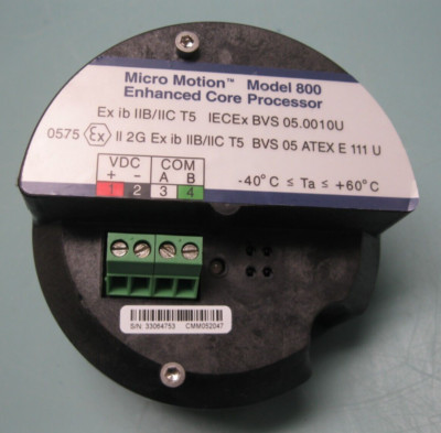 Micro Motion Type 800 V3.94 Mfg 2014 Enhanced Core Processor L18 | eBay