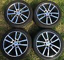 4x Ford Falcon BA BF FPV wheel F6 Typhoon alloy wheels rims mags 18 ...