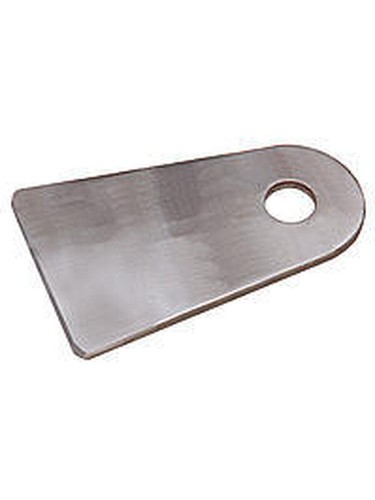 Chassis Engineering Chassis Tab Radius 1/2 in Mounting Hole 3/16 in T ...