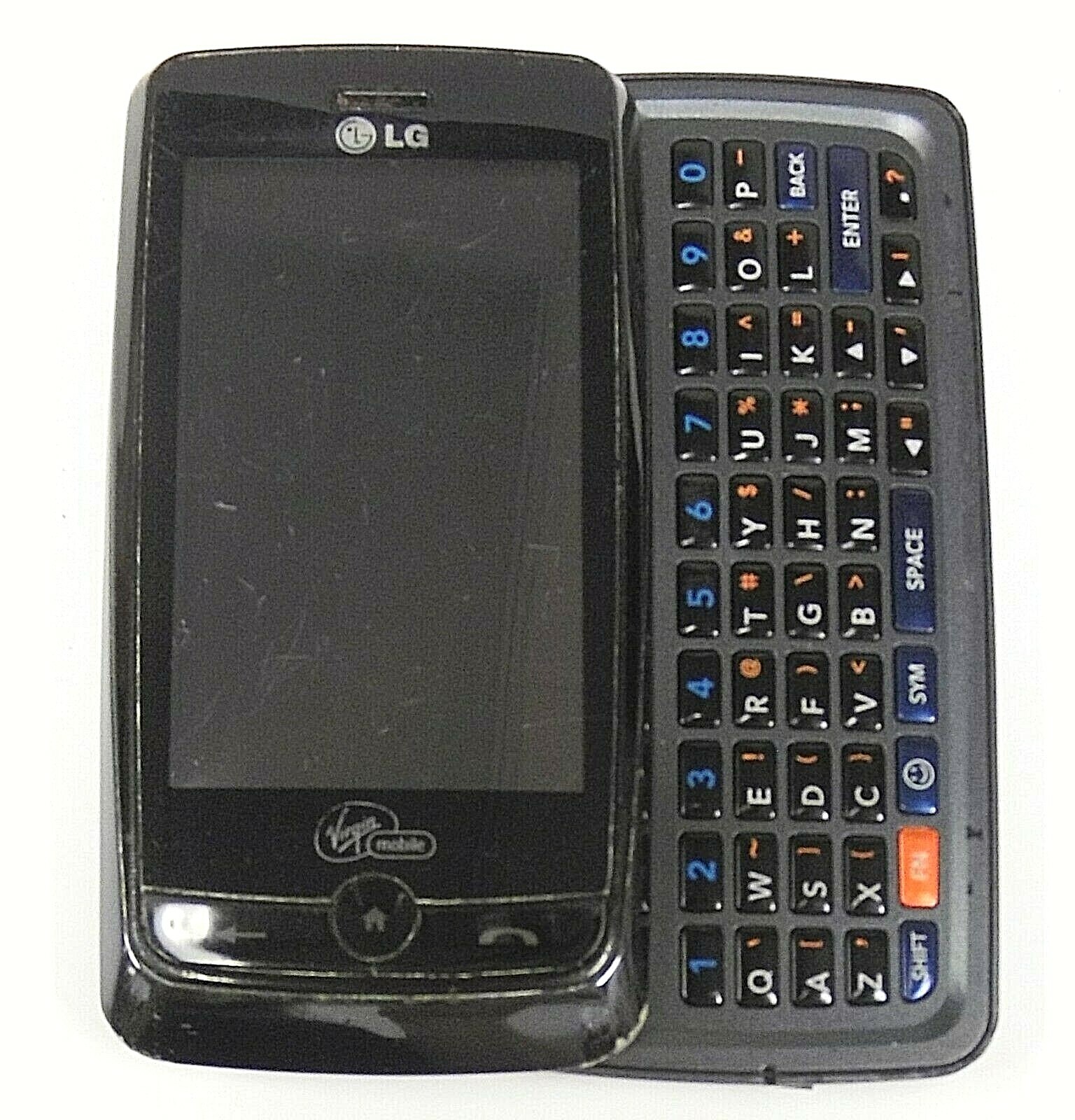 LG Rumor Touch VM510 - Black ( Virgin Mobile ) Cellular Keyboard Phone ...