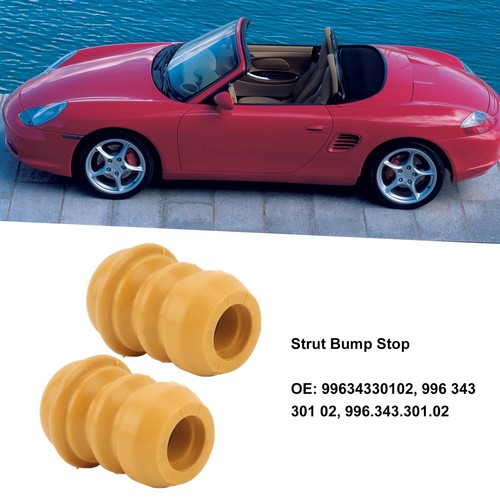 √ 1pair Strut Bump Stop 99634330102 Rubber Strut Shock Mount Bump Stop ...