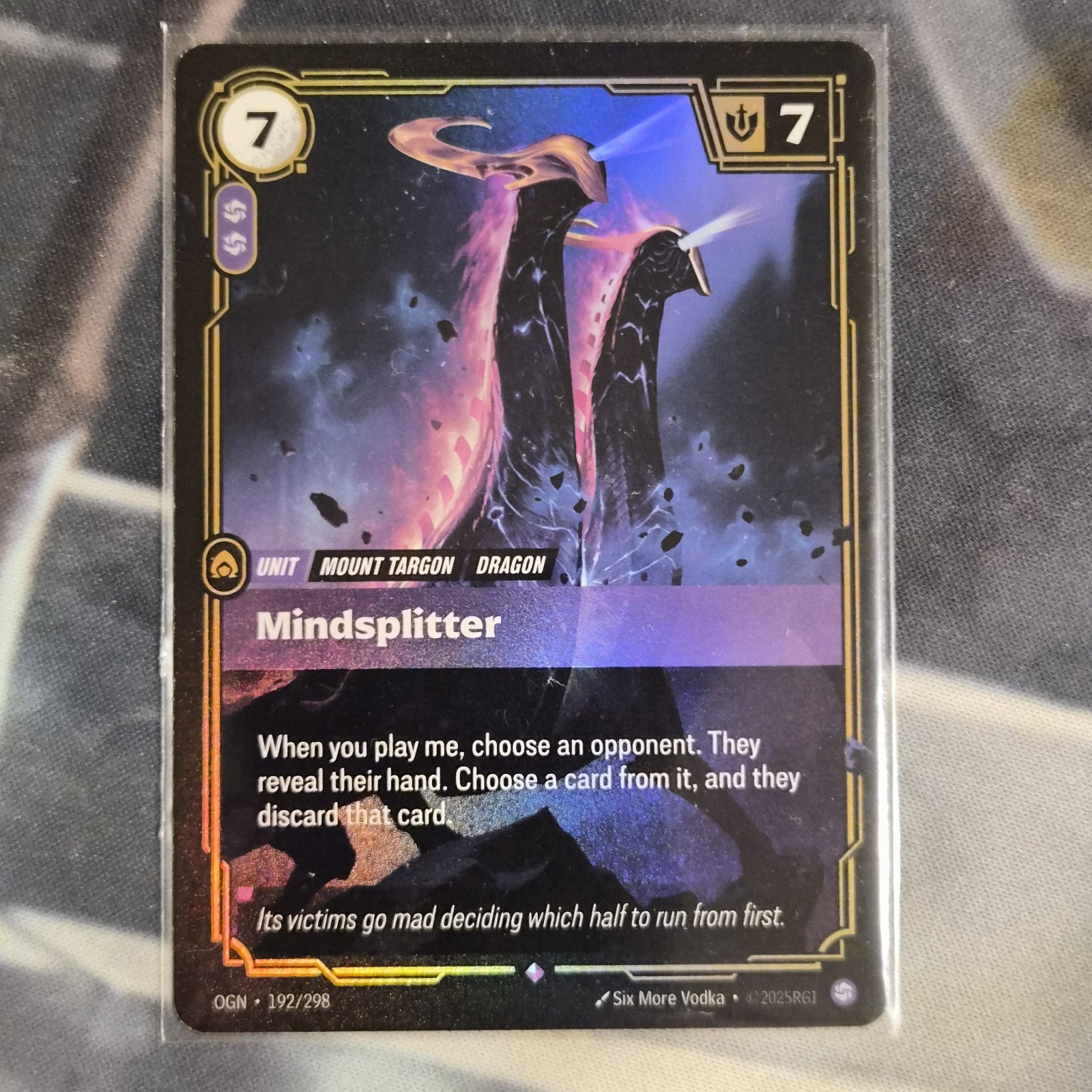 Riftbound Mindsplitter Card OGN 192/298 League Of Legends English | eBay