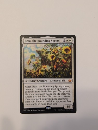 Beza, the Bounding Spring / BLB / Magic The Gathering / Mythic #0002 | eBay