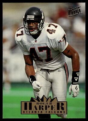1995 Ultra Roger Harper #16 Atlanta Falcons Football Card | eBay
