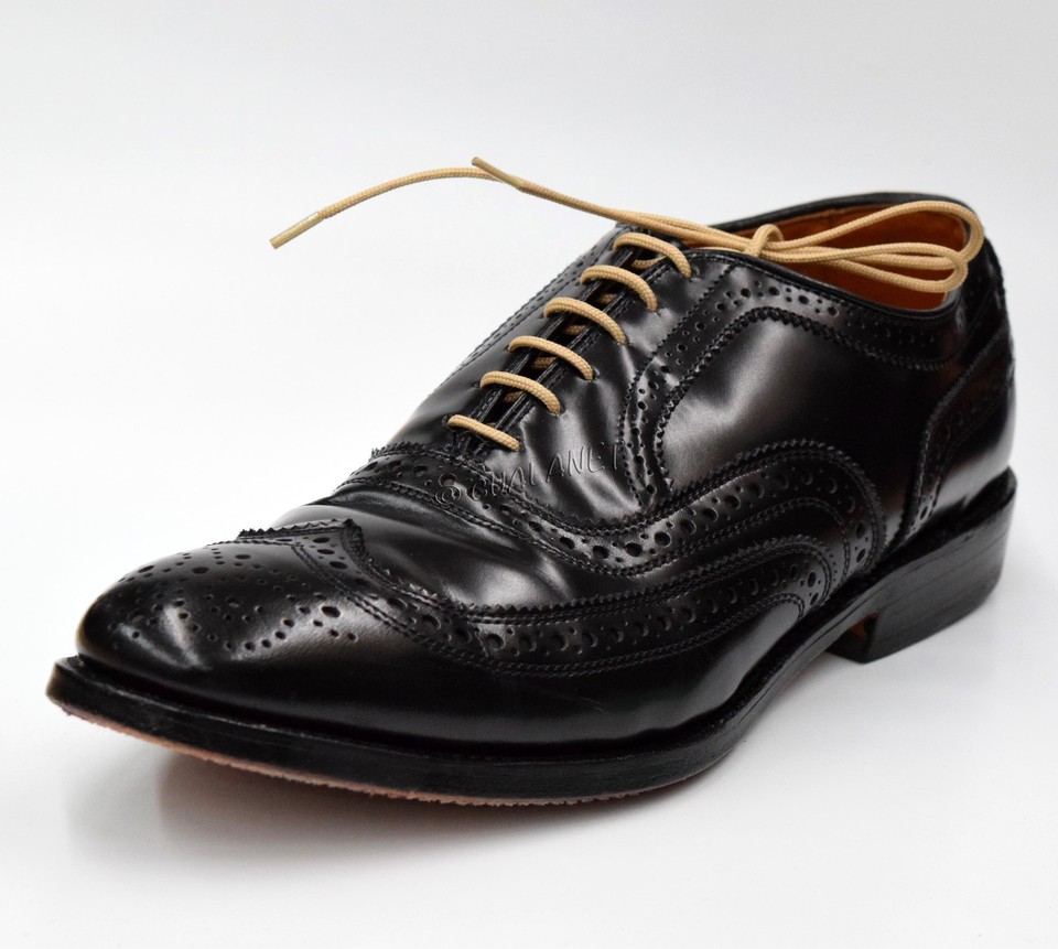 Dress Shoe Thin Round Laces Shoelaces Boot Strings Colored Shoestrings ...