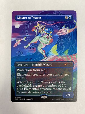 MTG - Master of Waves non foil secret lair NM near mint *in hand* | eBay