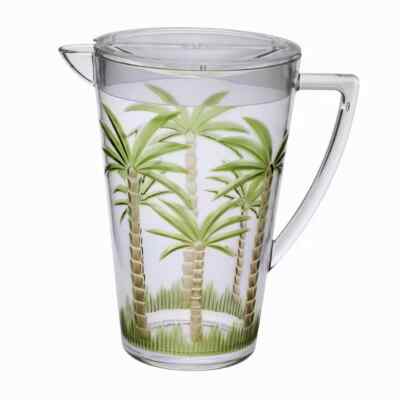 Acrylic Palm Tree Pitcher 2.75 qt | eBay