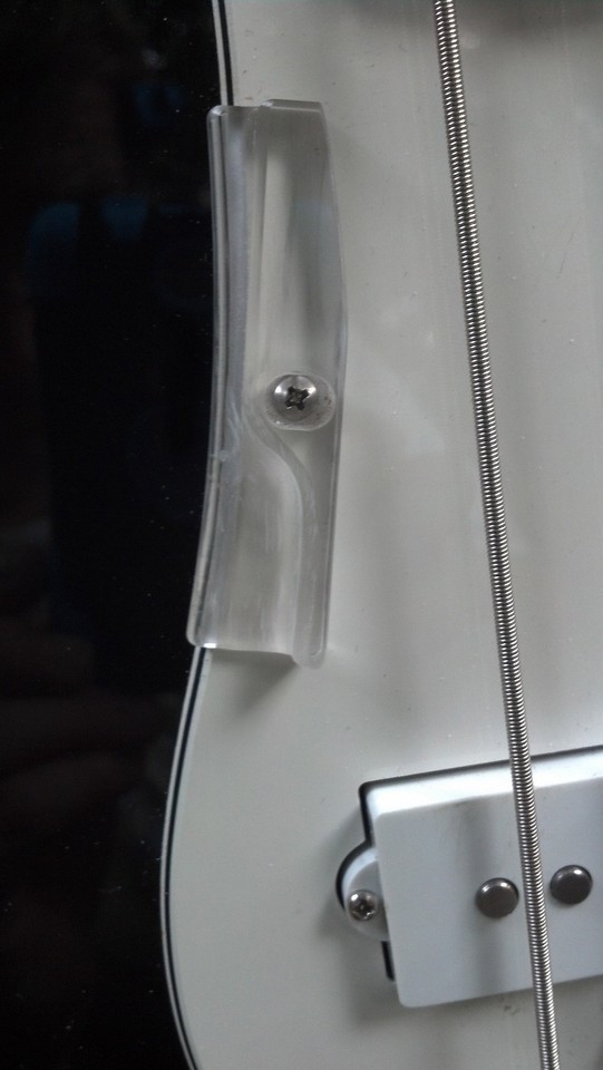 Zero-Mod PB1v2-CL Thumb Rest Tug Bar for Fender Precision Bass NO Mods ...