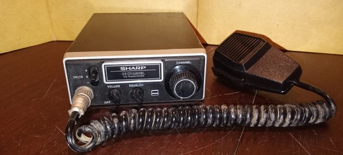 SHARP 23 CHANNEL CB-700 CITIZENS BAND TRANSCEIVER, with MICROPHONE | eBay