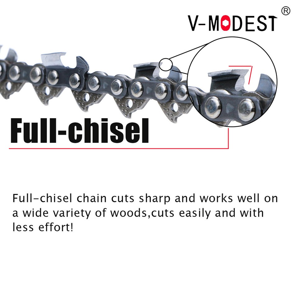 2 Pack For Husqvarna X-CUT C83 28" Chainsaw Chain 3/8 .050 Gauge 93DL ...