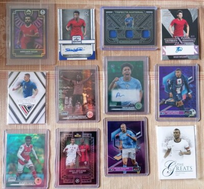 SOCCER CARDS MYSTERY PACK 30 CARDS AUTO/RELIC GUARANTEED READ ...