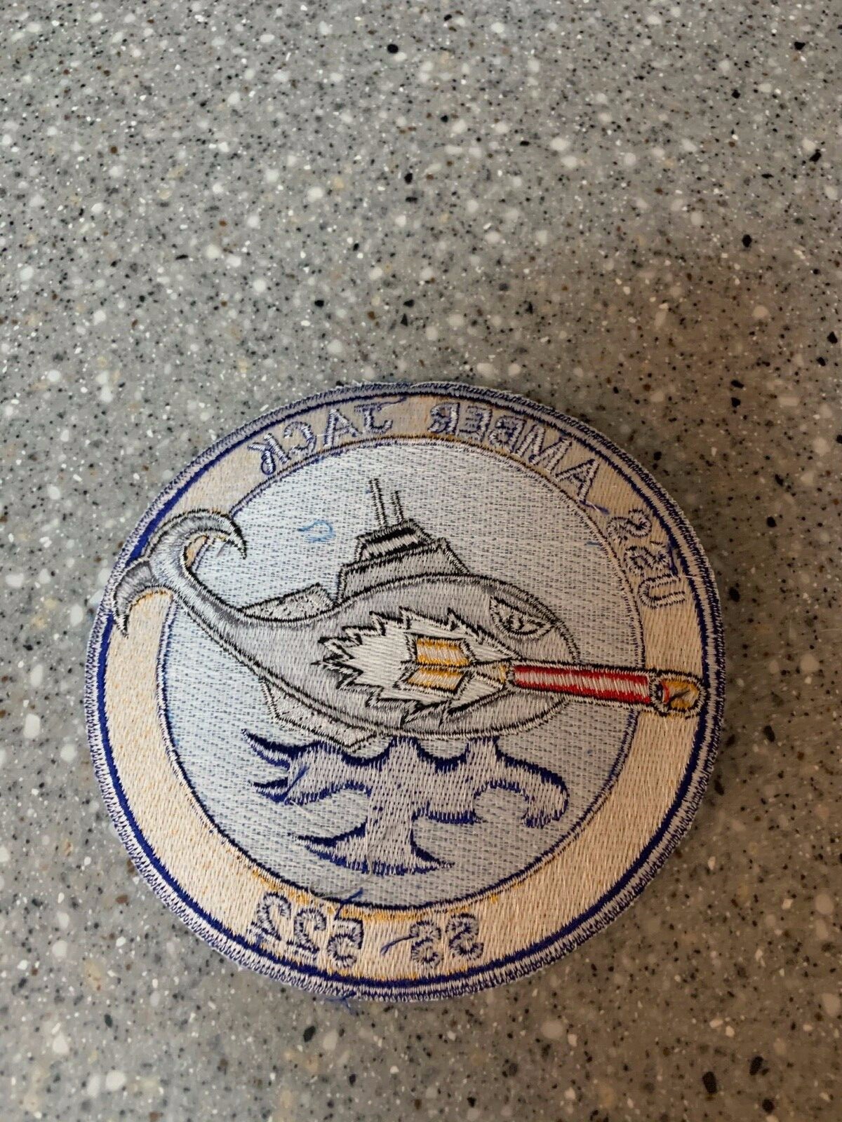 US Navy Patch USS AMBERJACK SS-522 Tench-Class Submarine 4 3/4" | eBay