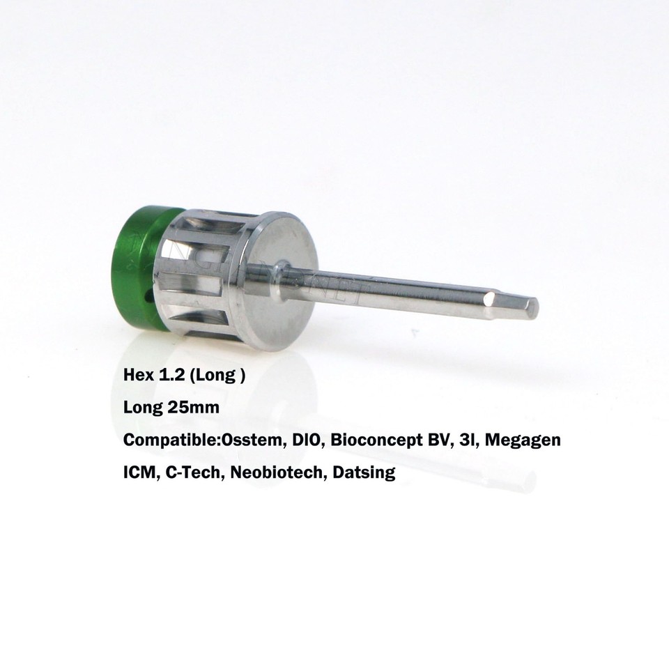 Implant ET Straight Transfer Abutment Compatible Hiossen Mini Regular ...