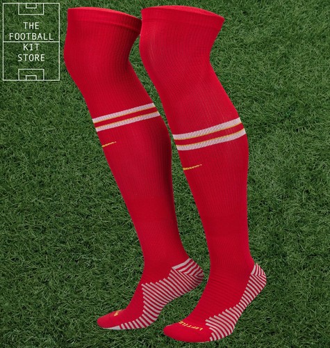 Liverpool Home Socks 24/25 - Official Nike LFC Football Socks - Adults ...