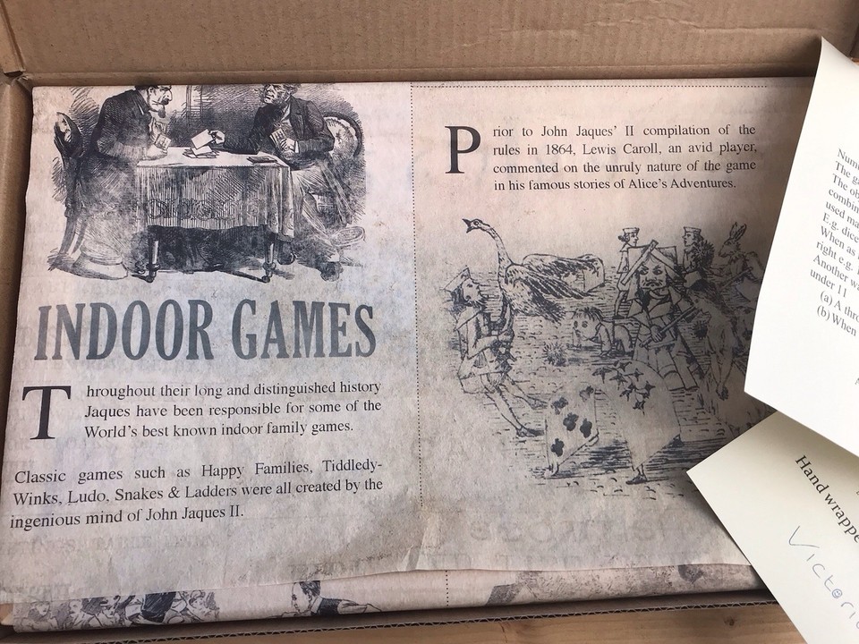 Jaques London Shut The Box Game 12 Slots Unused Boxed | eBay UK