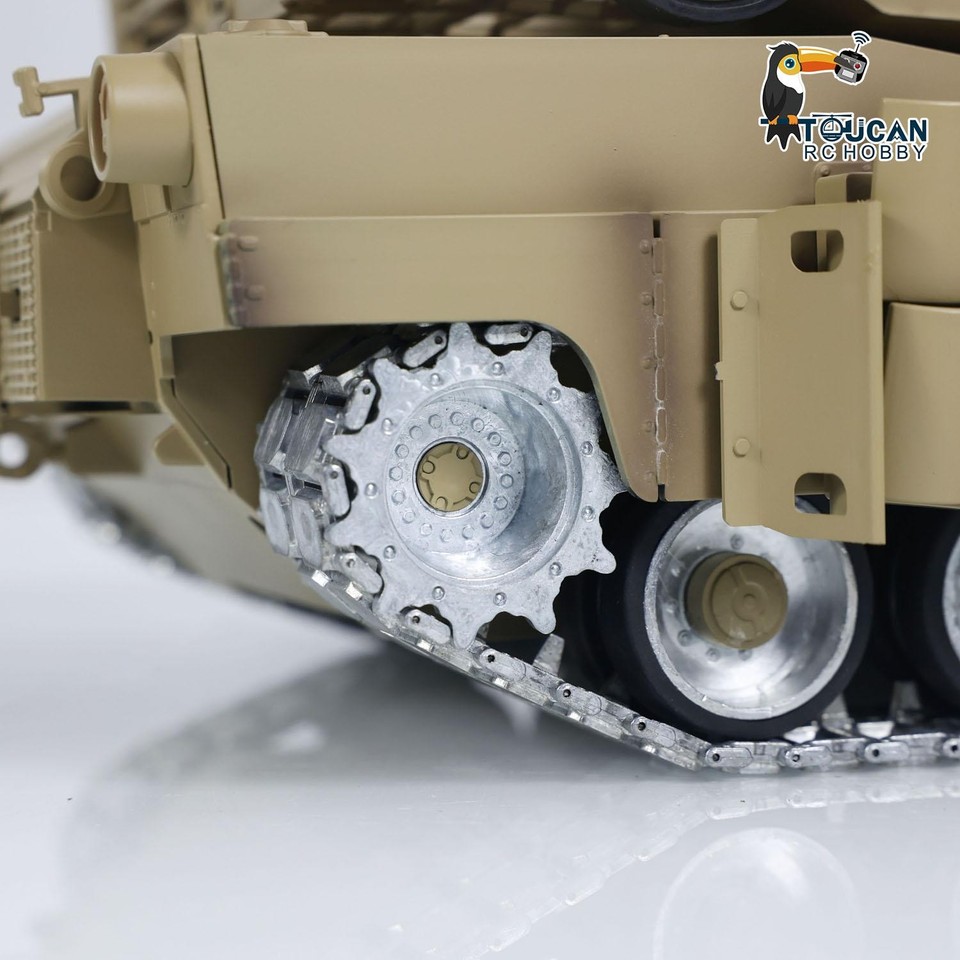 USED US Stock 1/16 RC Military Tank Abrams M1A2 SEP TUSK II Ugrade ...