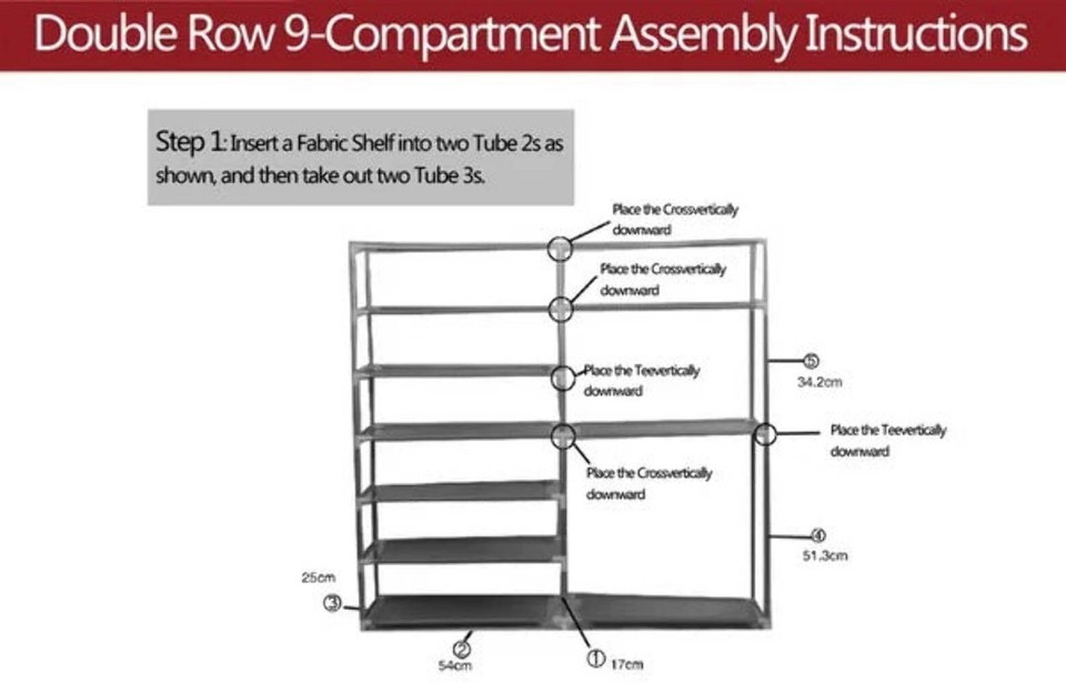 Double Rows Home Shoe Rack Shelf Storage Closet Organizer Cabinet ...