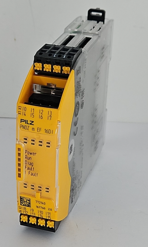 New PILZ 772140 PNOZ m EF 16DI Safety Relay Module Unit Input Output ...
