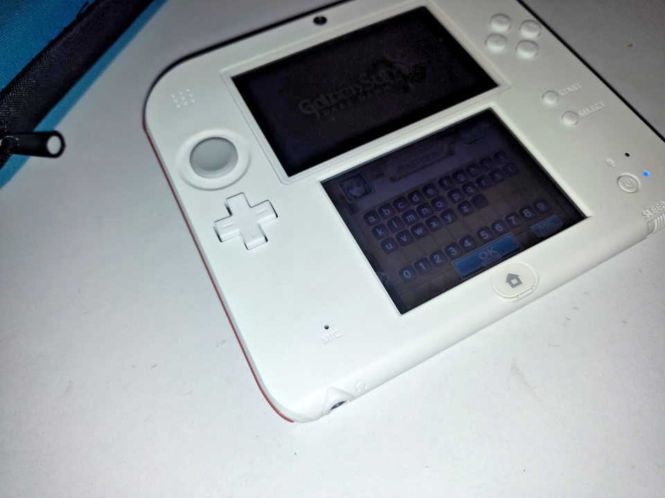 NINTENDO 2DS - White & Red (TESTED) Retro handheld Gaming System | eBay