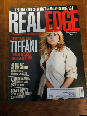 Real Edge Magazine - January / February 2001 - Tiffani Thiessen, Jason ...
