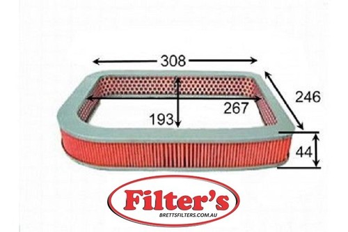 A834J AIR FILTER AY120HN006 17220-PM2-305 17220-PM4-003 17220-PM2-B01 ...