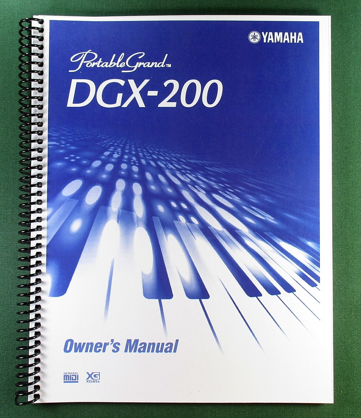 Yamaha DGX-200 Instruction Manual: 98 Pages & Protective Covers! | eBay