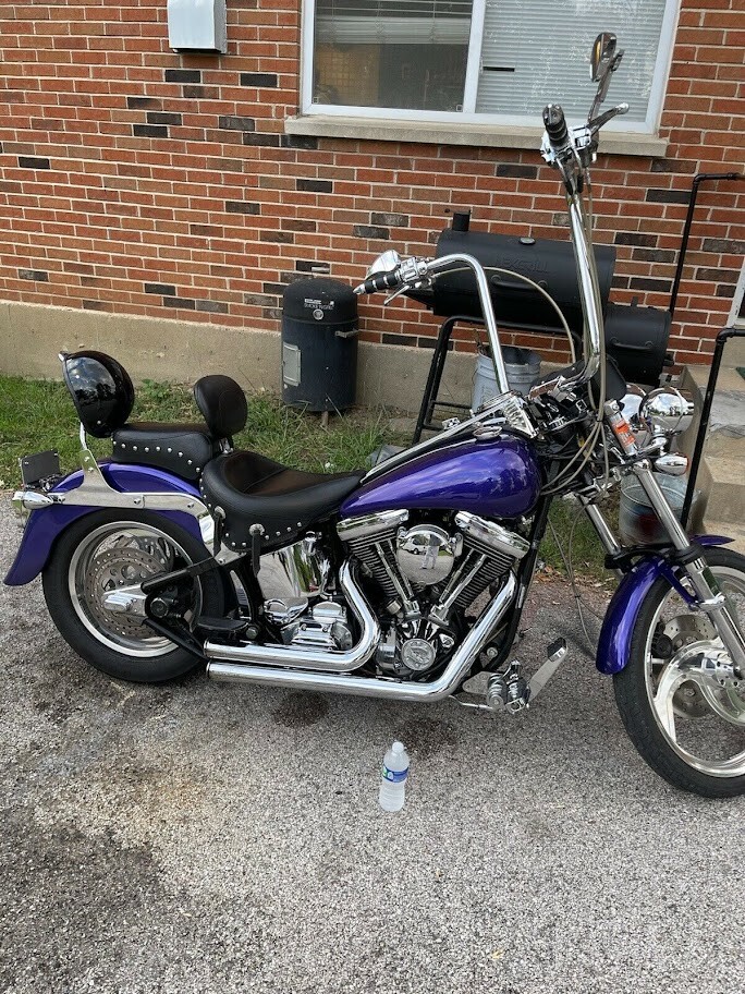 3 inch Forward Control Extension Kit 4 Harley Softail Bad boy Wide ...