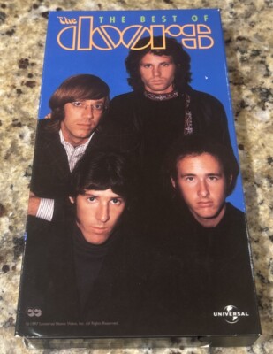 The Best of the Doors (VHS, 1997) JIM MORRISON, RAY MANZAREK, ROBBY ...