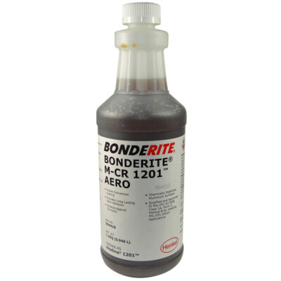 Bonderite M-CR 1201 Aero, Formerly Alodine 1201, Pint, Quart, Gallons ...