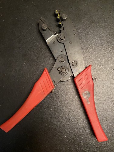 Eclipse Red Ratcheting Crimper | eBay