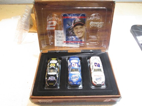NASCAR RUSTY WALLACE MILLER LITE SNAP ON DODGE CHARGER IN CASE 1:64 X1 ...