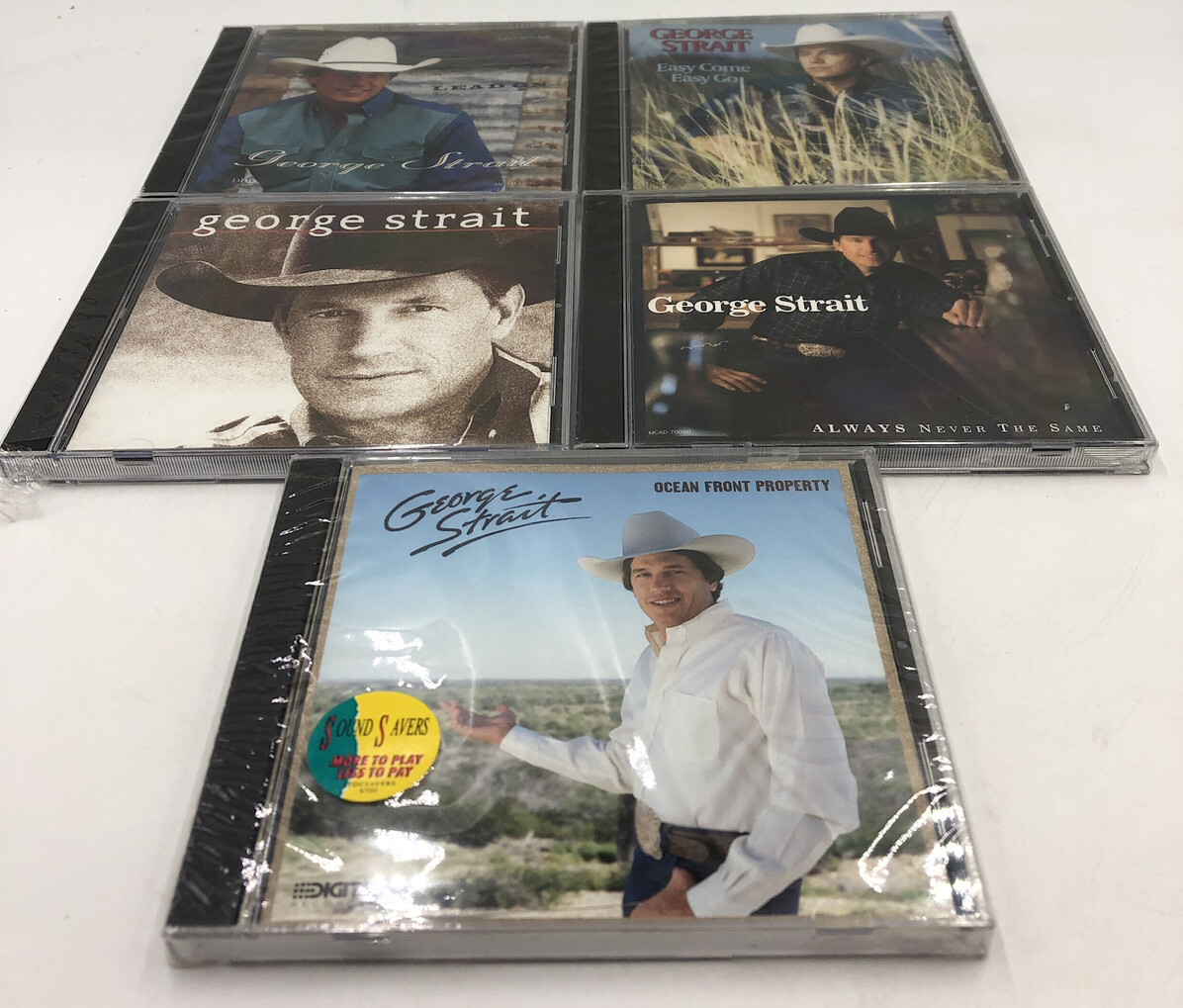 George Strait CD Lot Of 5 NEW SEALED - Hole Punched | eBay