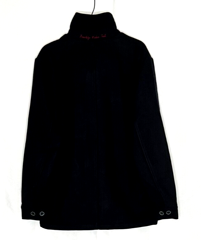 Robert Graham Navy Wool Blend Shirt Jacket $298 Medium NWT FREE ...