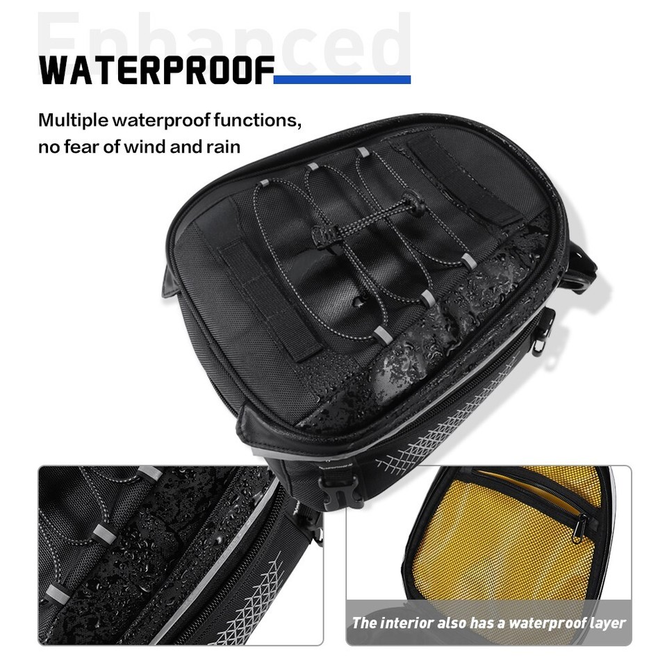 For Scooters Rear Seat Bag R1300GS R1250GS Tail Rack bag Universal Tail ...