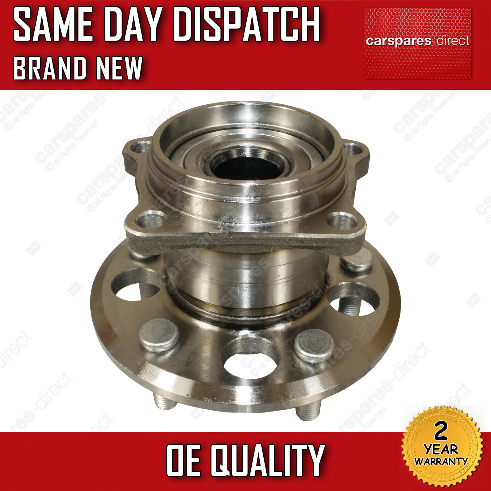 Toyota RAV4 MK2 2.0 Rear Wheel Bearing Hub Kit 2000-2005 4241042020 ...