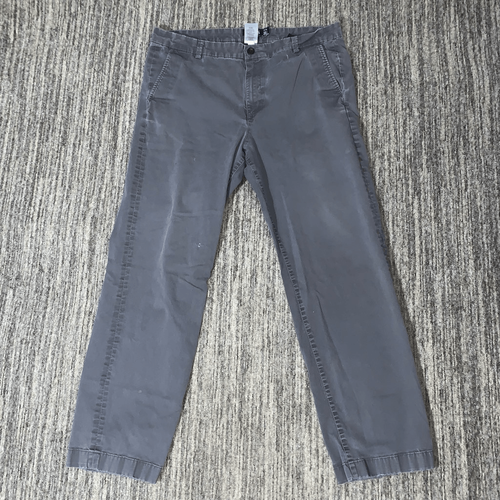 VTG Chaps Mens 38x32 Straight Leg Pants Black Gray 90s Grunge ...