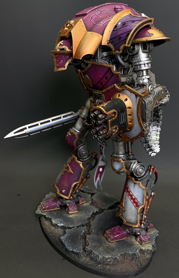 Warhammer 40k Imperial Knights Painted Cerastus Knight Castigator ...