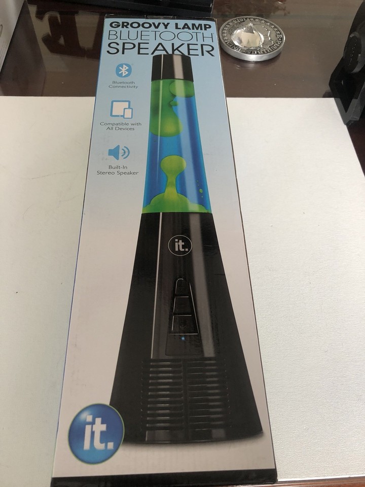 Innovative Technology Groovy Lamp Bluetooth Stereo Speaker, New In Box ...