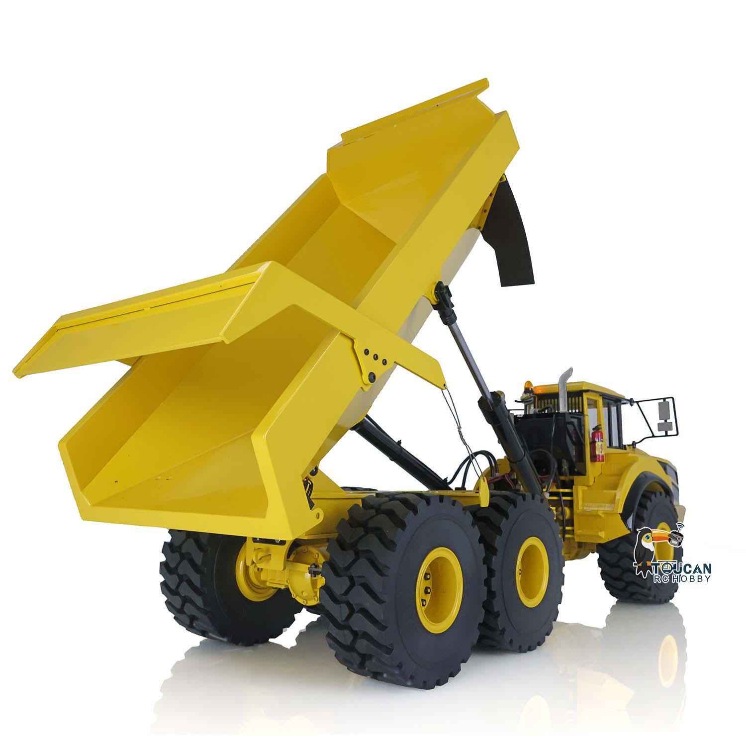 RC Hydraulic Lifting Articulated Truck Dumper 1/14 6*6 A40G Tipper ...
