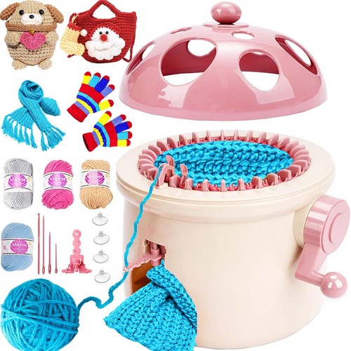 Sentro 32 Needles Double Needles Knitting Loom Machines for and ...