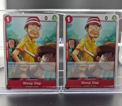 One Piece TCG Woop Slap OP13-006 Carrying On His Will 2 Cards Set | eBay
