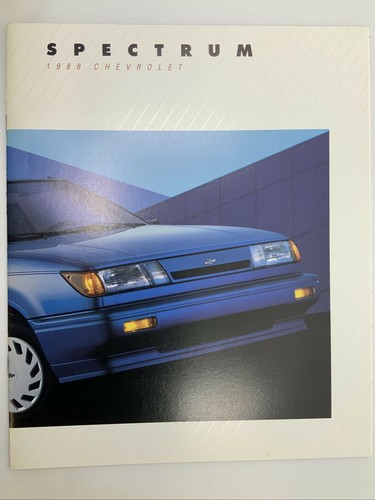 1988 Chevrolet Spectrum Brochure | eBay