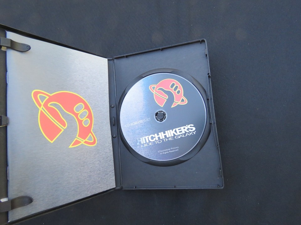 THE HITCHHIKER'S GUIDE TO THE GALAXY DVD CD-ROM PRESS KIT RARE | eBay
