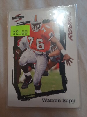 warren sapp rookie card | eBay