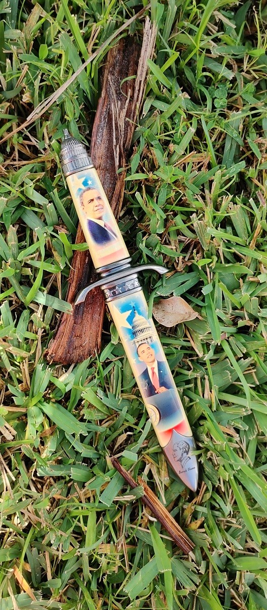 President Barack Obama Commemorative Dagger Presidential Decorated ...