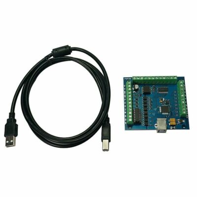 100KHz MACH3 USB 4 Axis CNC Smooth Stepper Motion Control Card Breakout ...
