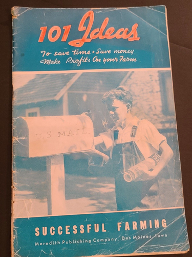 1940 Vintage 101 Ideas by Successful Farming Iowa 29 Page Booklet | eBay