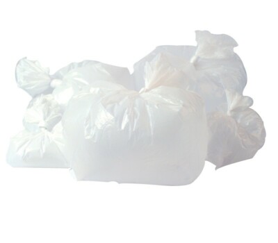 Pedal Bin Liners pack of 100 Value Dust Bin Rubbish Cleaning Recycle ...