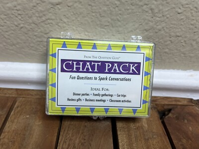 Chat Pack: Fun Questions to Spark Conversations - Cards By Question ...